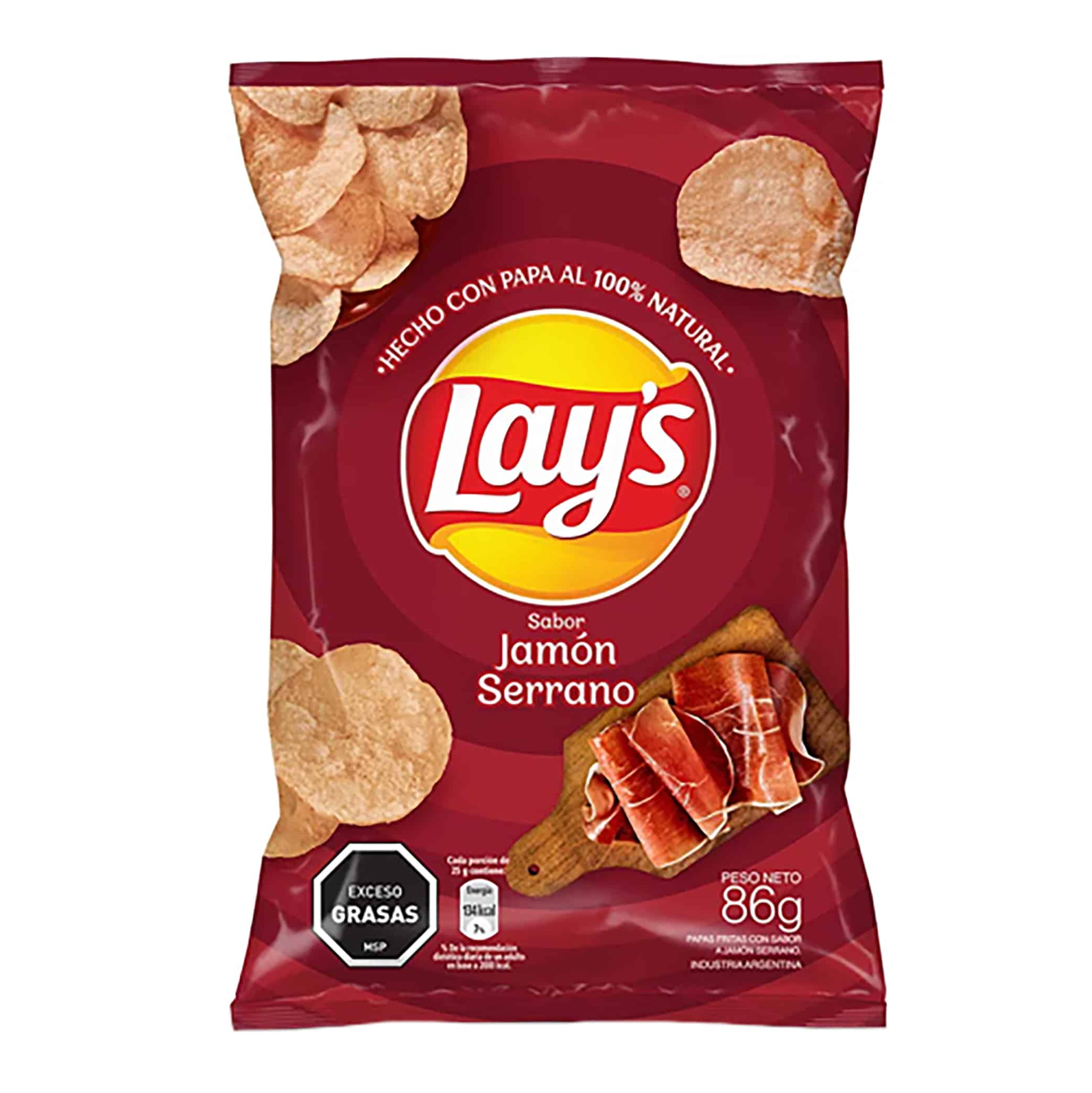 Lays Jamon Serrano 86g - Almacenes Tampico